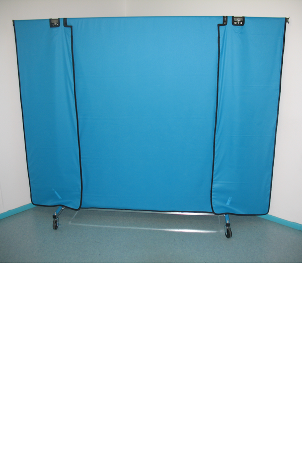 Mobile X-ray protective screen